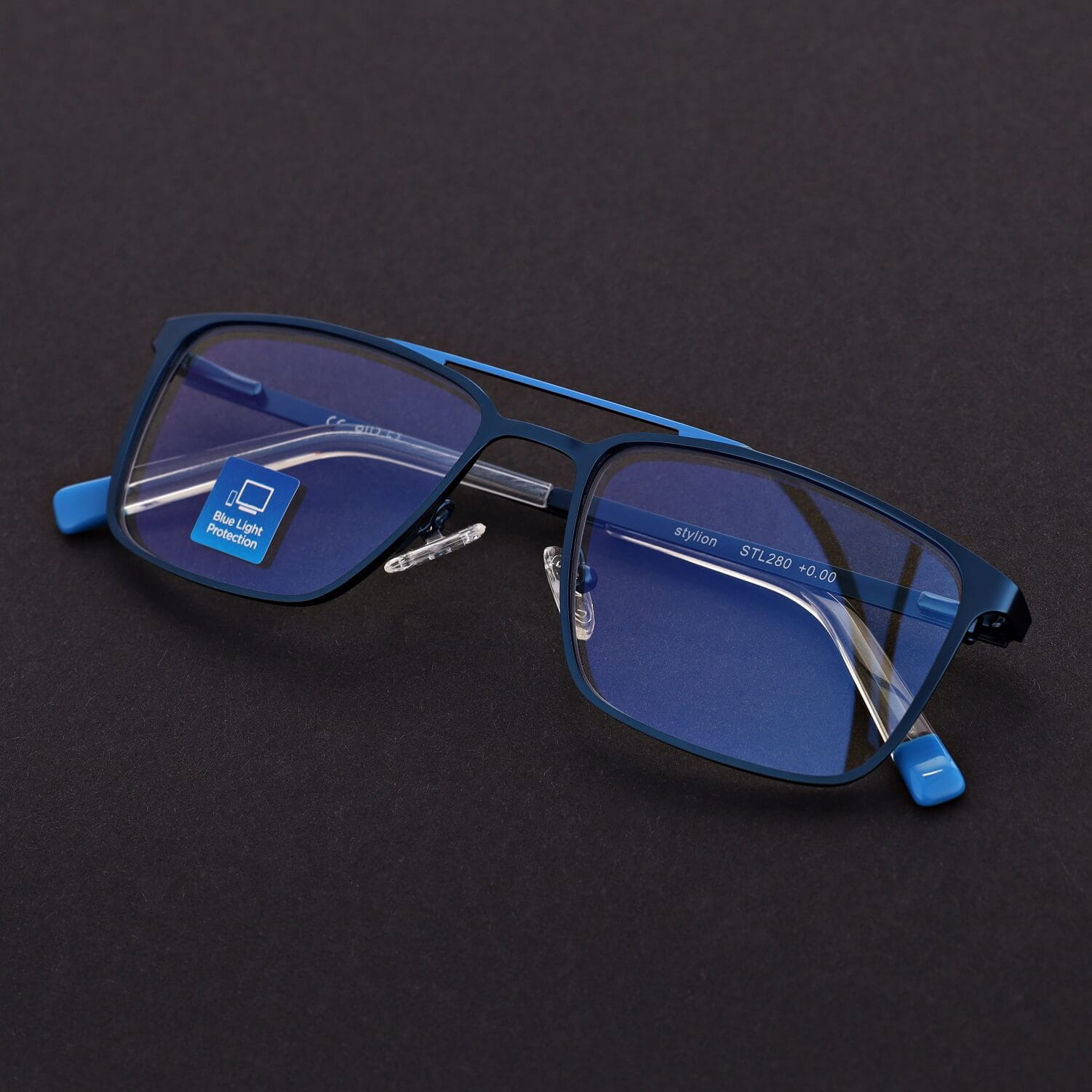 Ochelari protectie calculator pentru barbati, STYLION, STL280, albastru ...