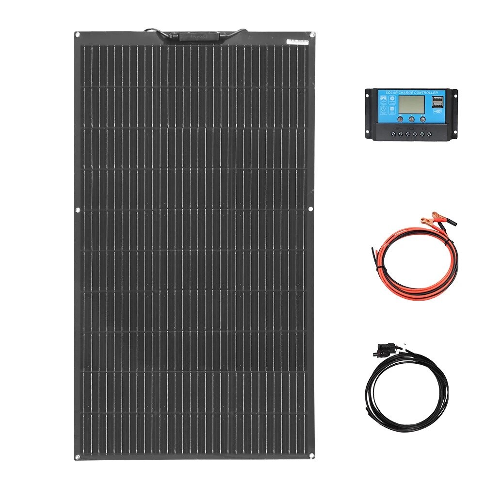 Kit panou solar flexibil, 100W/200W/300W/400W/500W/1000W, usor si ...