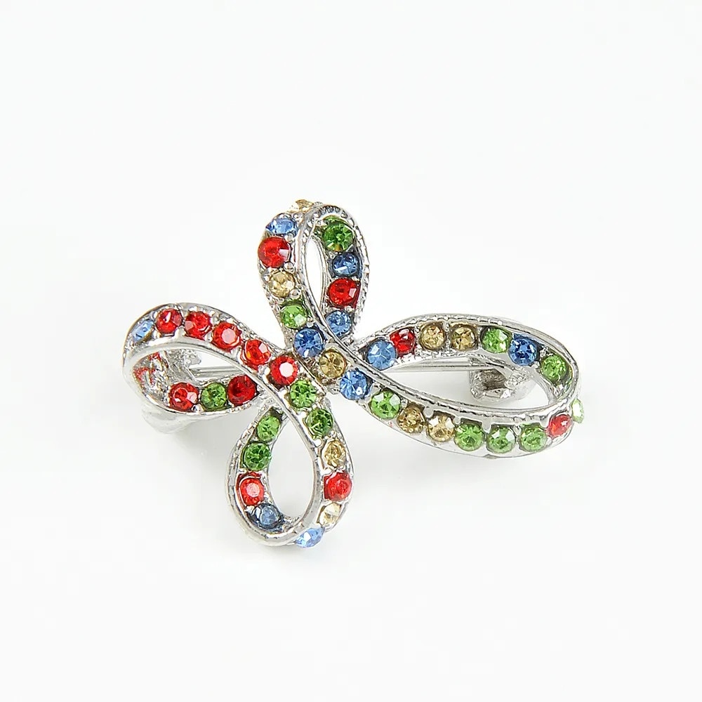 Brosa martisor cu pietre multicolore, Meli Melo Paris - eMAG.ro