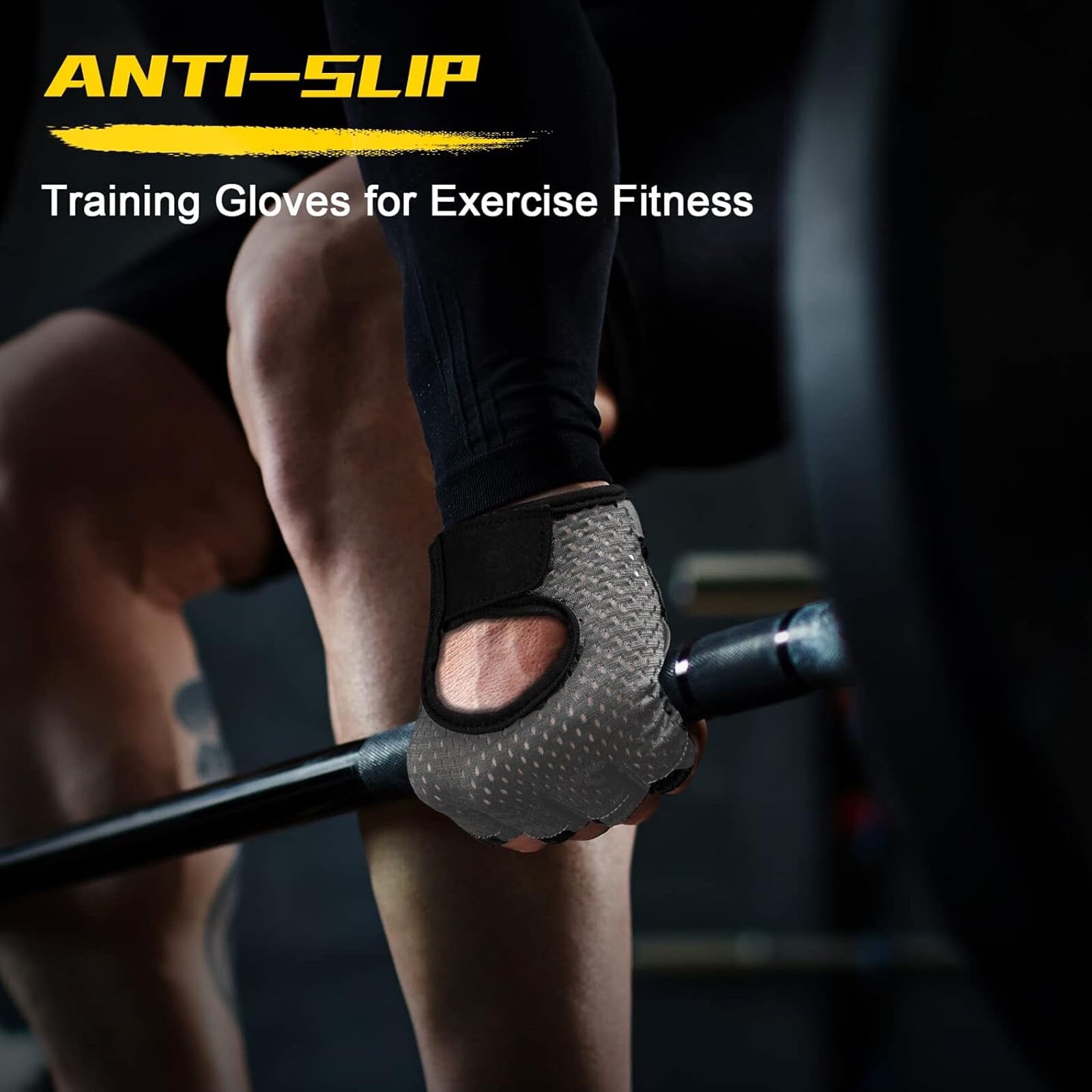 Manusi de fitness si antrenament, Hggzeg, Manusi fara degete, Cu ...