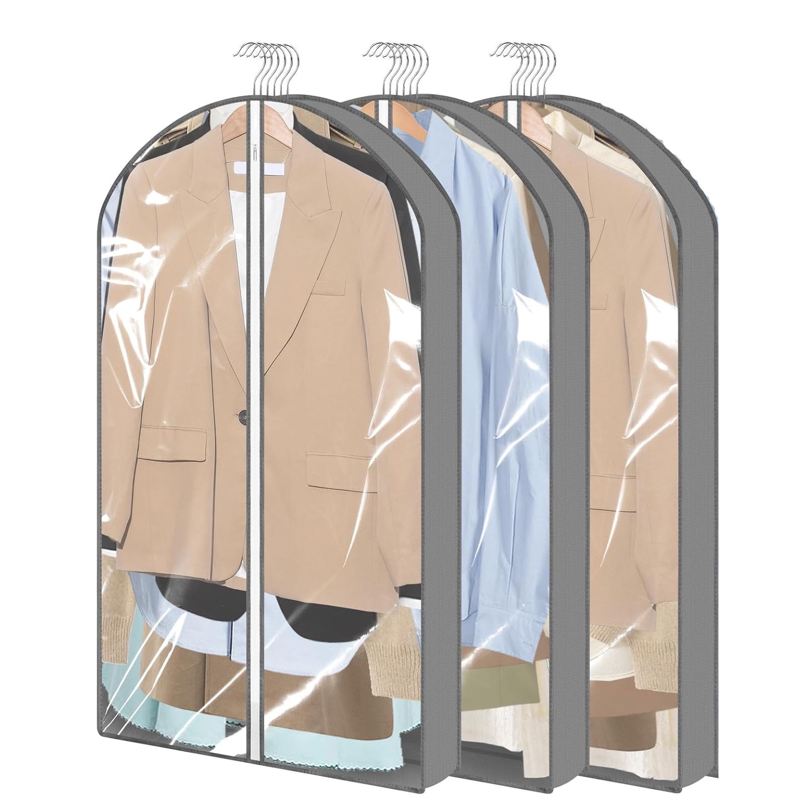 Set 2 Husa pentru protectie haine, Hggzeg, Huse imbracaminte, Husa de ...