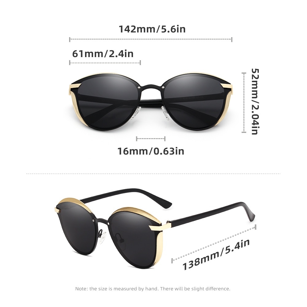 Ochelari de soare dama, Kingseven, polarizati, UV400, moda, rama de ...