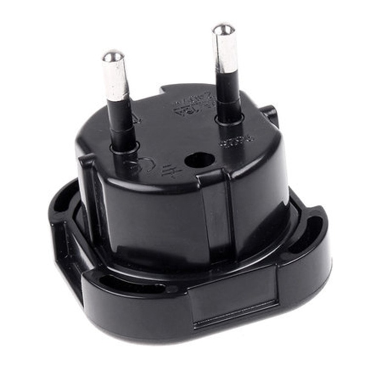 Adaptor de priza, 2 bucati, standard european la standard american ...