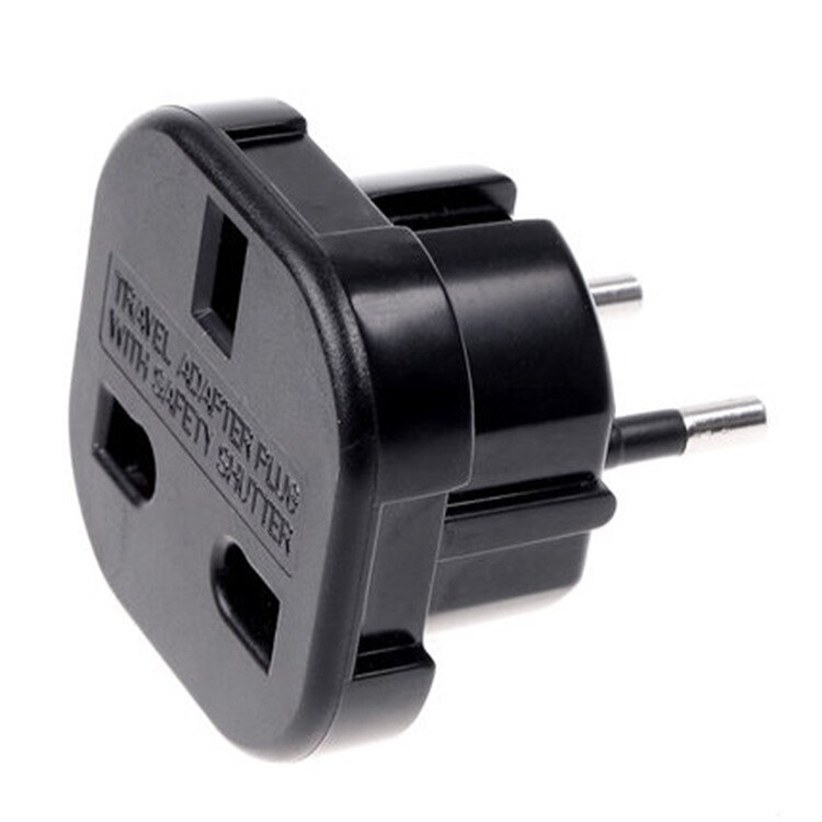 Adaptor de priza, 2 bucati, standard european la standard american ...