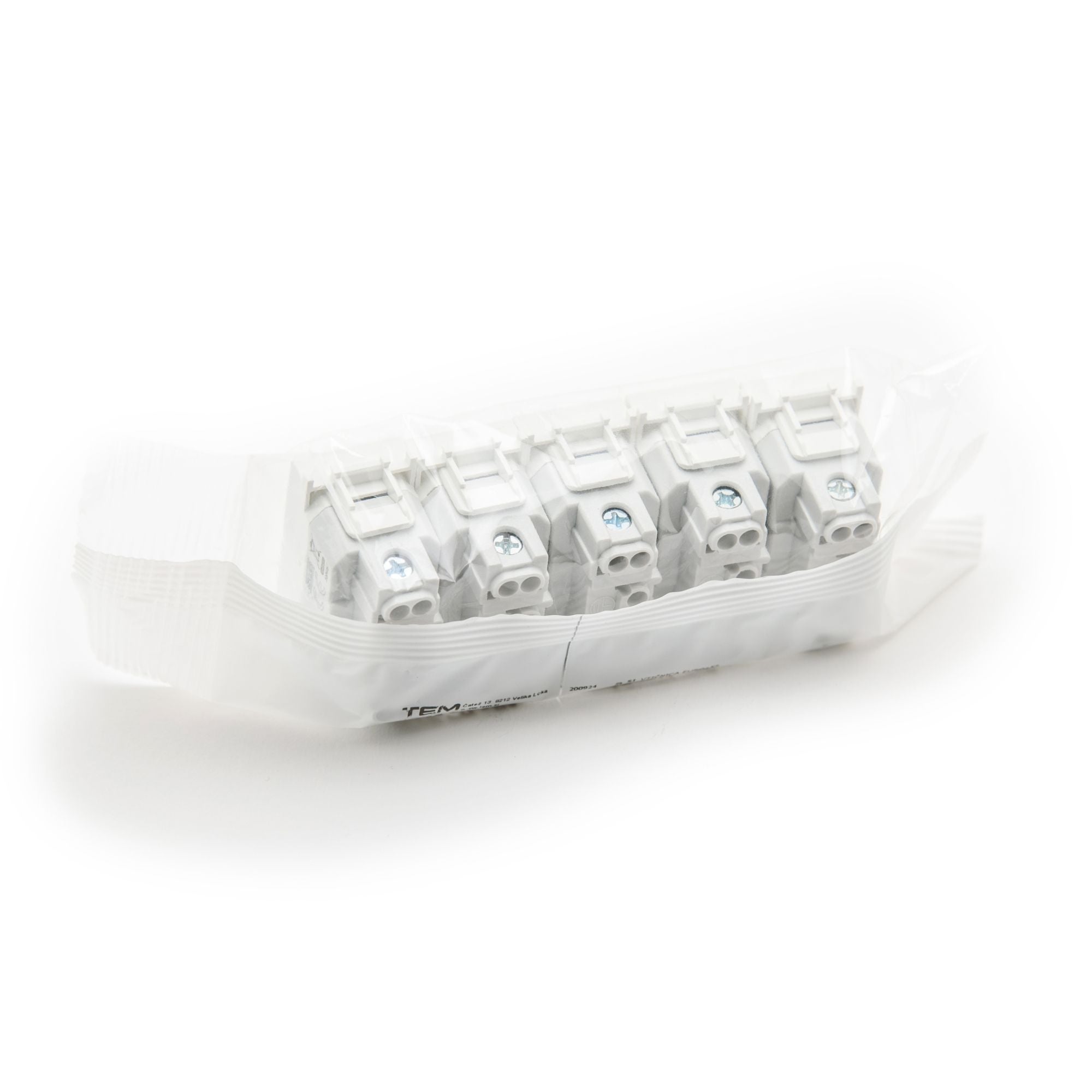 Priza simpla Tem Modul, standard italian, modulara, IP20, alba (set 5 ...