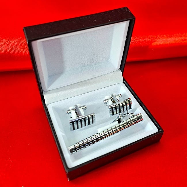 Set butoni camasa si ac de cravata, Exclusive Style XI, VELVE - eMAG.ro