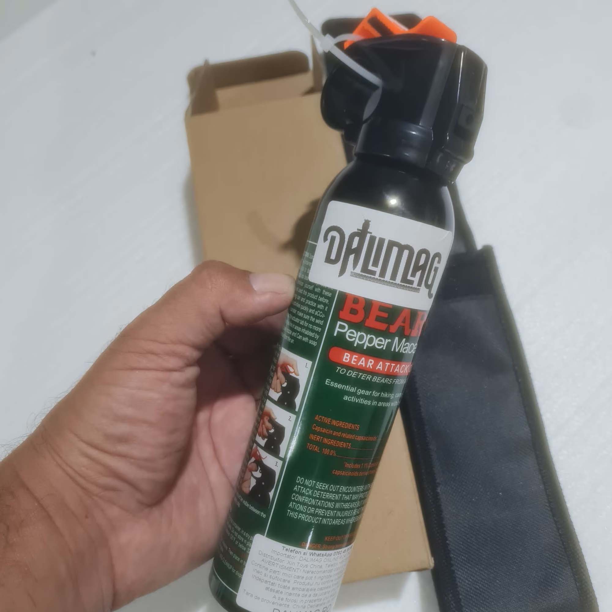 Spray Piper Urs, Autoaparare Bear Defender impotriva Ursilor si a ...