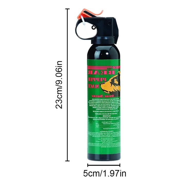 Spray Piper Urs, Autoaparare Bear Defender impotriva Ursilor si a ...