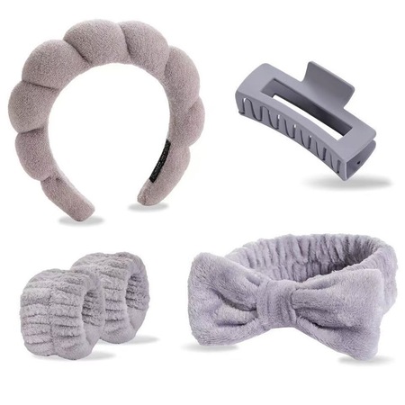 Bentita spa pentru femei, banda pentru cap pentru piele, burete din ...