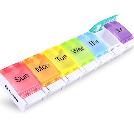 Recipient pastile（culoare）— fara BPA, organizarea pastile—Design ...