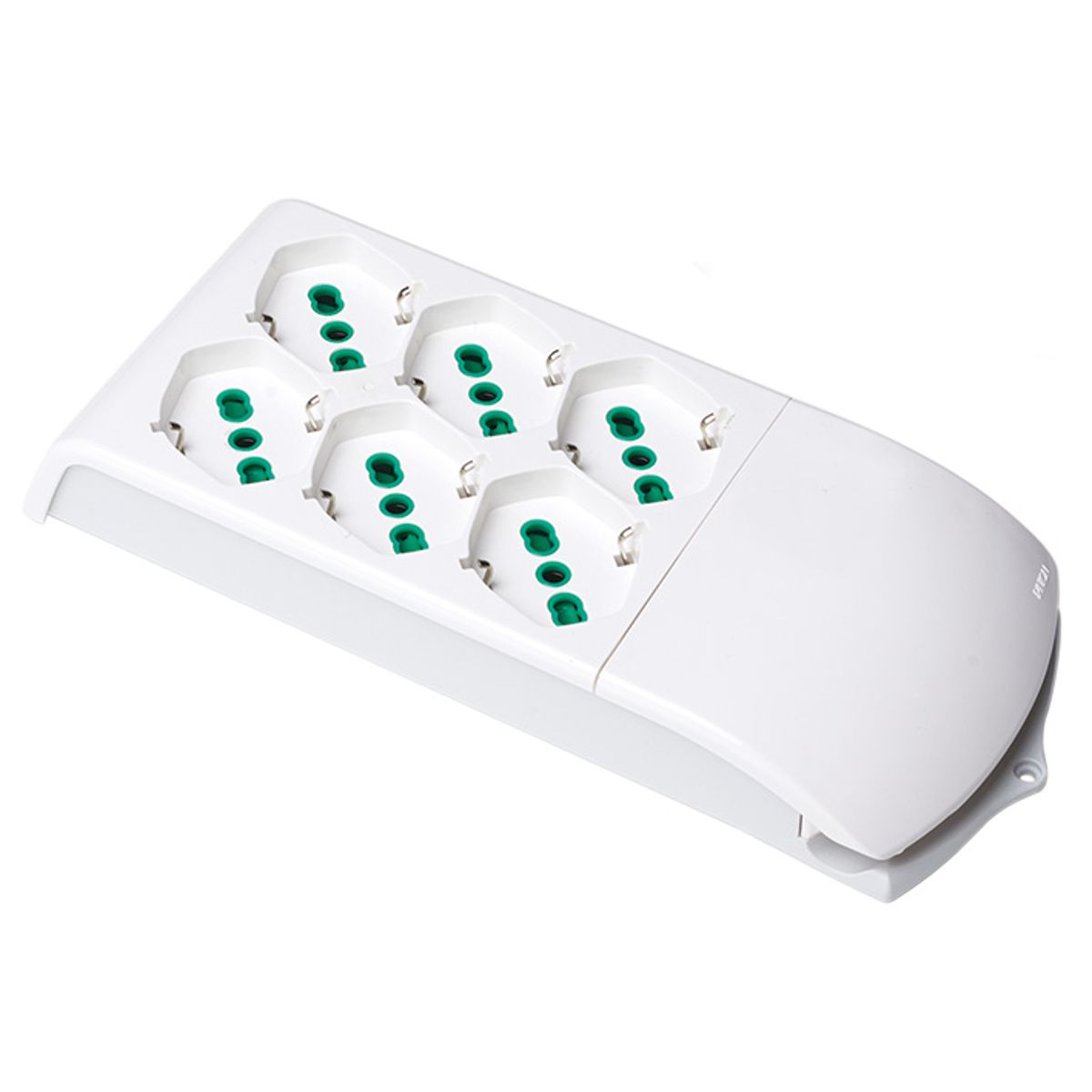 Prelungitor 6 prize (3+3), Standart Italian P40 (dual-size) / Schuko ...