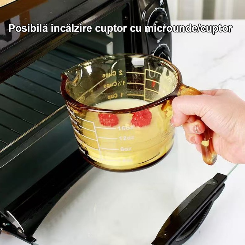 Cana gradata 500ml- fara BPA, WANDAVICTA® potrivit pentru temperaturi ...