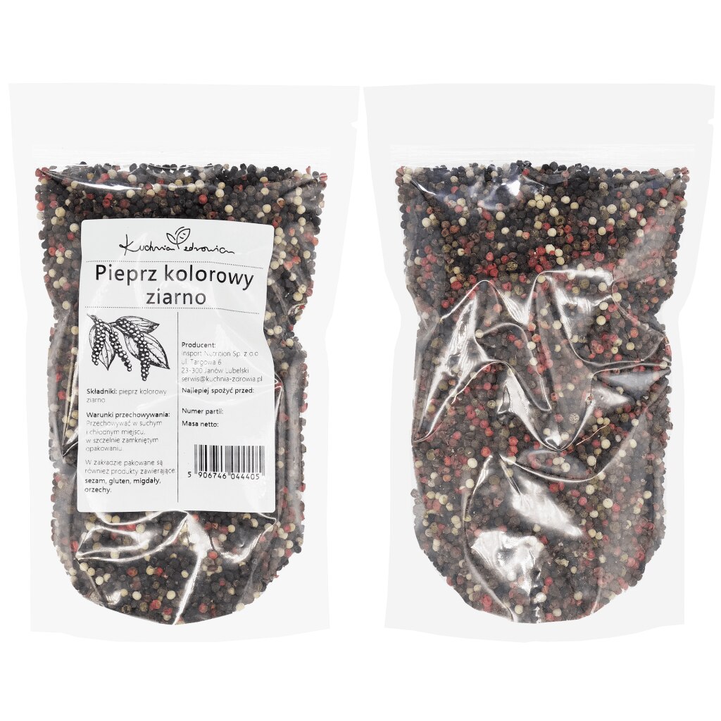 Piper colorat boabe 200 g pentru rasnita, carne si salate - eMAG.ro