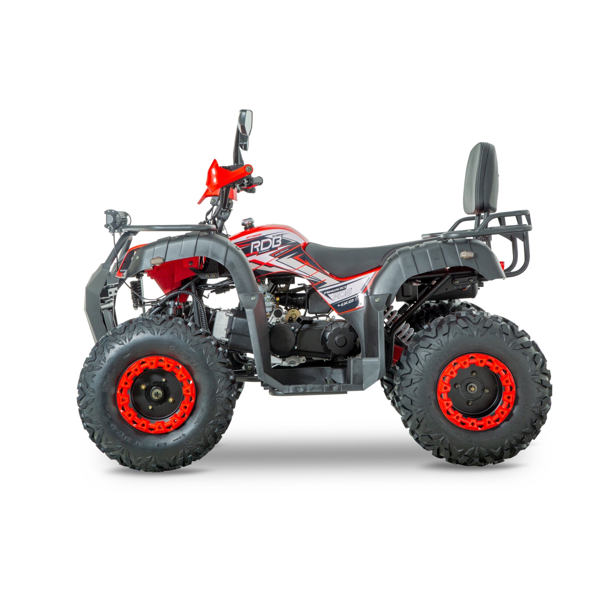 ATV RDB AW200, 180cc, 4 Timpi, Rosu - eMAG.ro