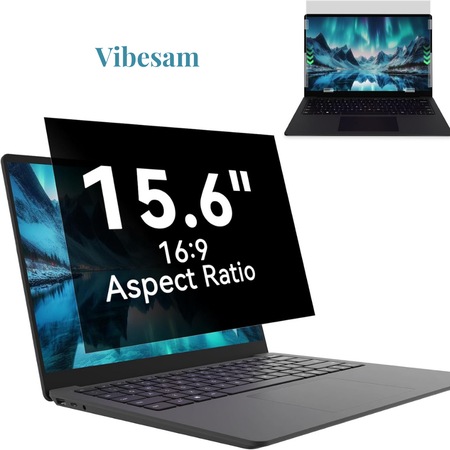 Filtru de confidentialitate pentru monitor,15,6 inch, dimensiuni ...