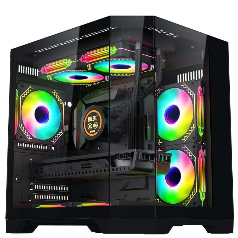 Sistem LuxuryCube GAMING PROLIGHT® Procesor Intel® i5-12400F 4.4GHz ...
