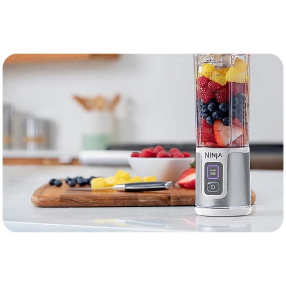 Преносим блендер Ninja Blast BC151EUWH, Капацитет 530 мл, Повече от 10 ...