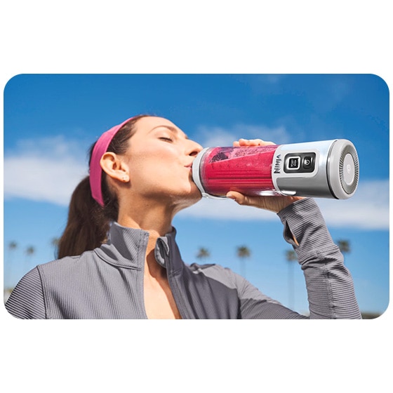 Преносим блендер Ninja Blast BC151EUWH, Капацитет 530 мл, Повече от 10 ...