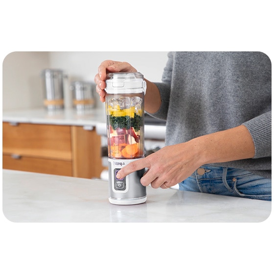 Преносим блендер Ninja Blast BC151EUWH, Капацитет 530 мл, Повече от 10 ...