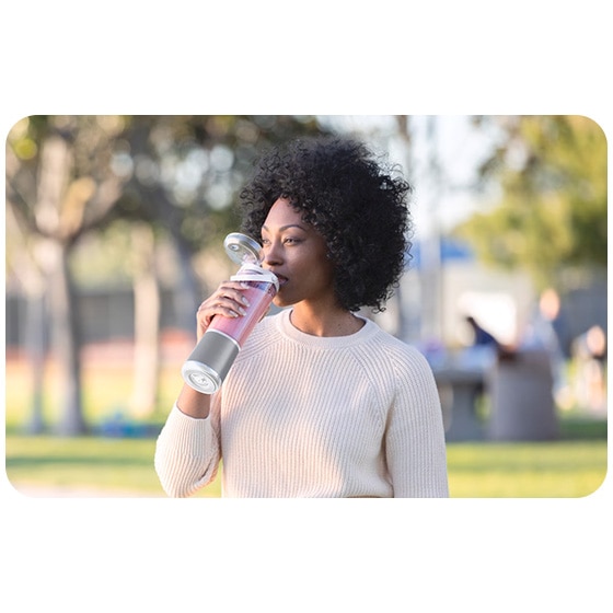 Преносим блендер Ninja Blast BC151EUWH, Капацитет 530 мл, Повече от 10 ...