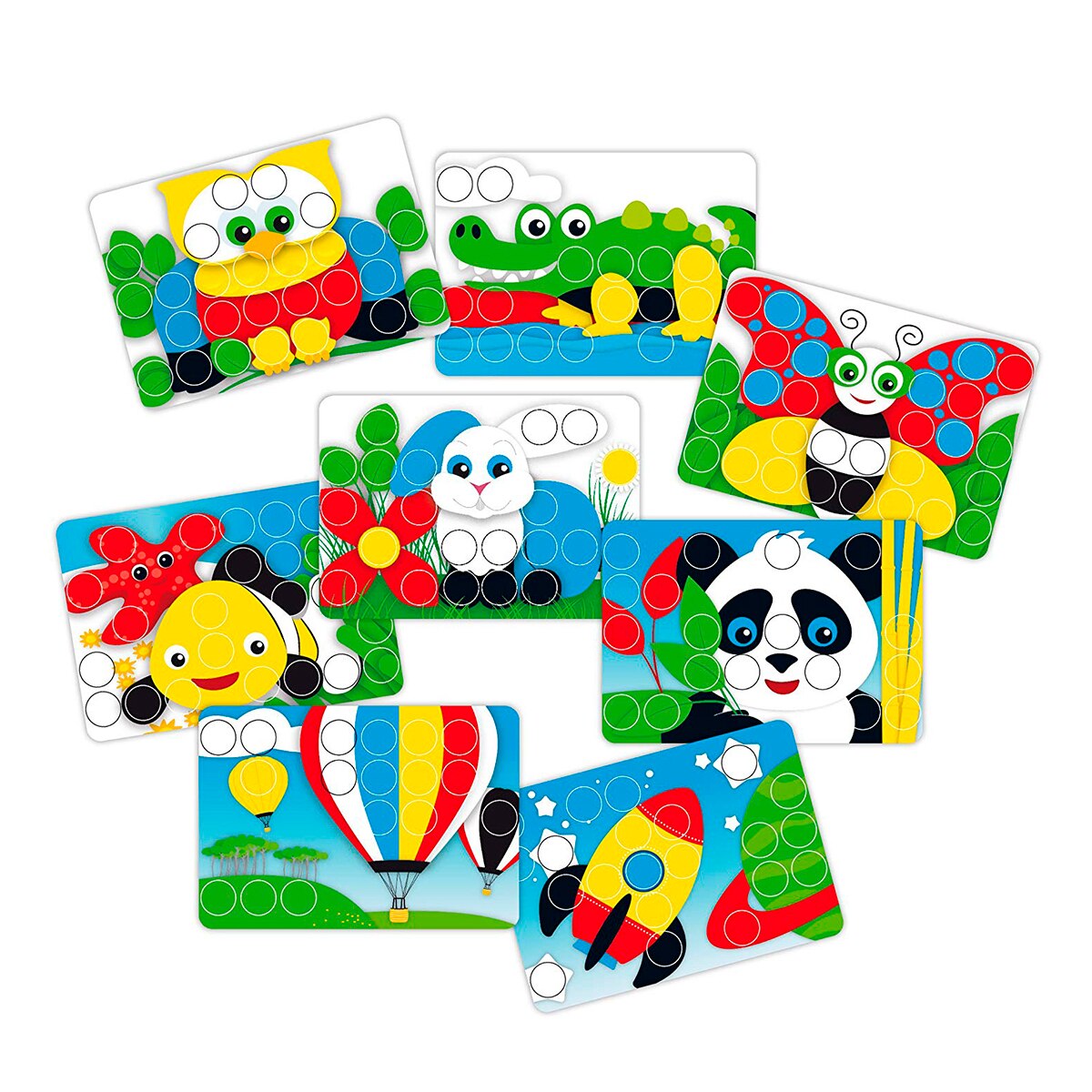 Set Mozaic Pixel Junior 58 elemente Quercetti - eMAG.ro