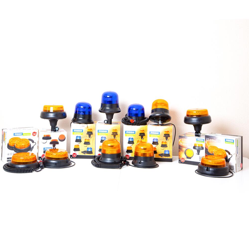 Girofar 12/48V h160-78, 9 LED-uri, cu prindere cu 1 surub, FT-150 SC DF ...