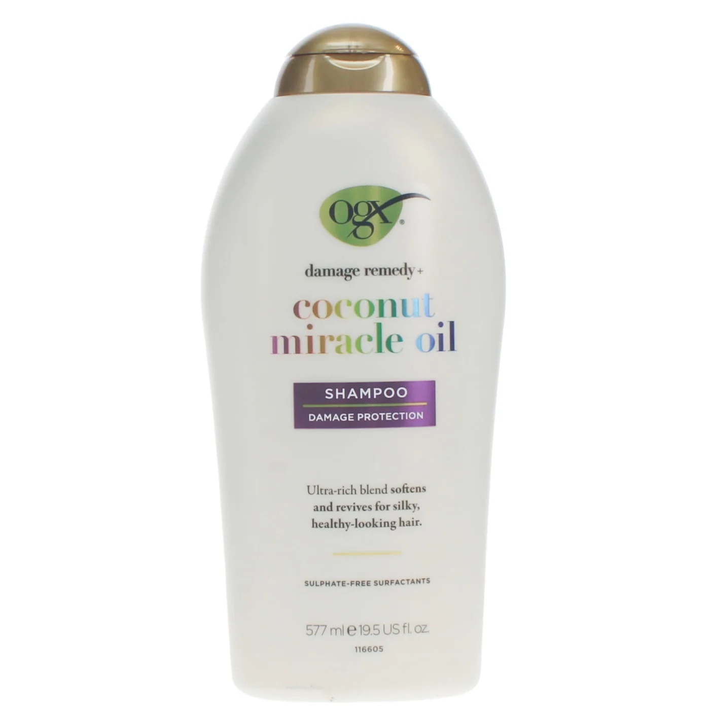 Sampon fortifiant pentru par deteriorat OGX Coconut Miracle Oil Damage ...
