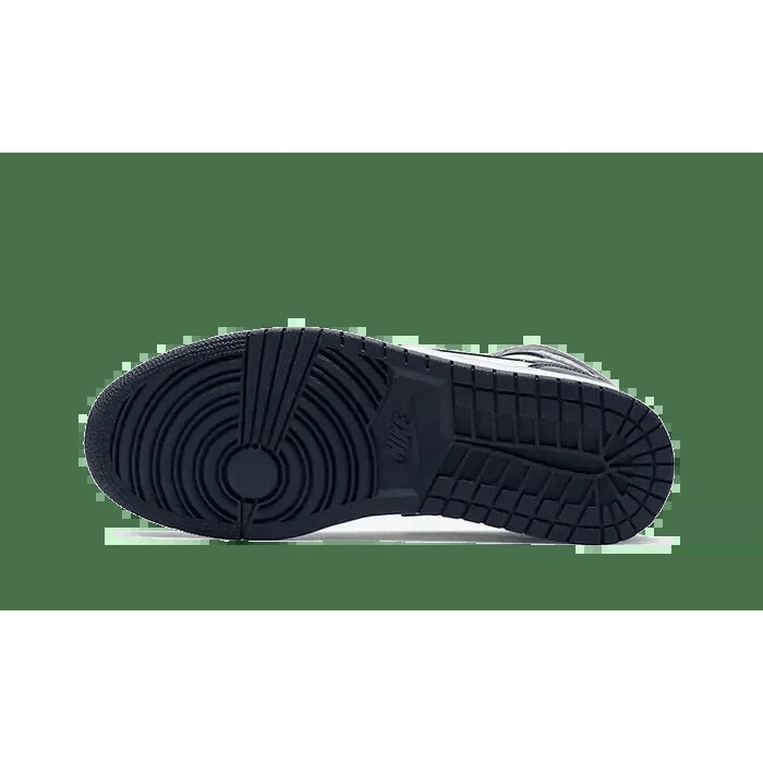 Pantofi sport barbati Jordan Air Jordan 1 Mid, alb, negru, design ...