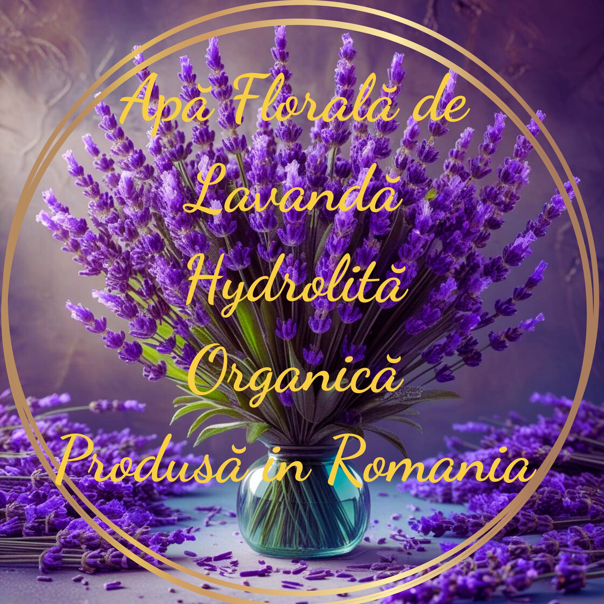 Apa florala de Lavanda Hidrolita Organica, 200ml - eMAG.ro