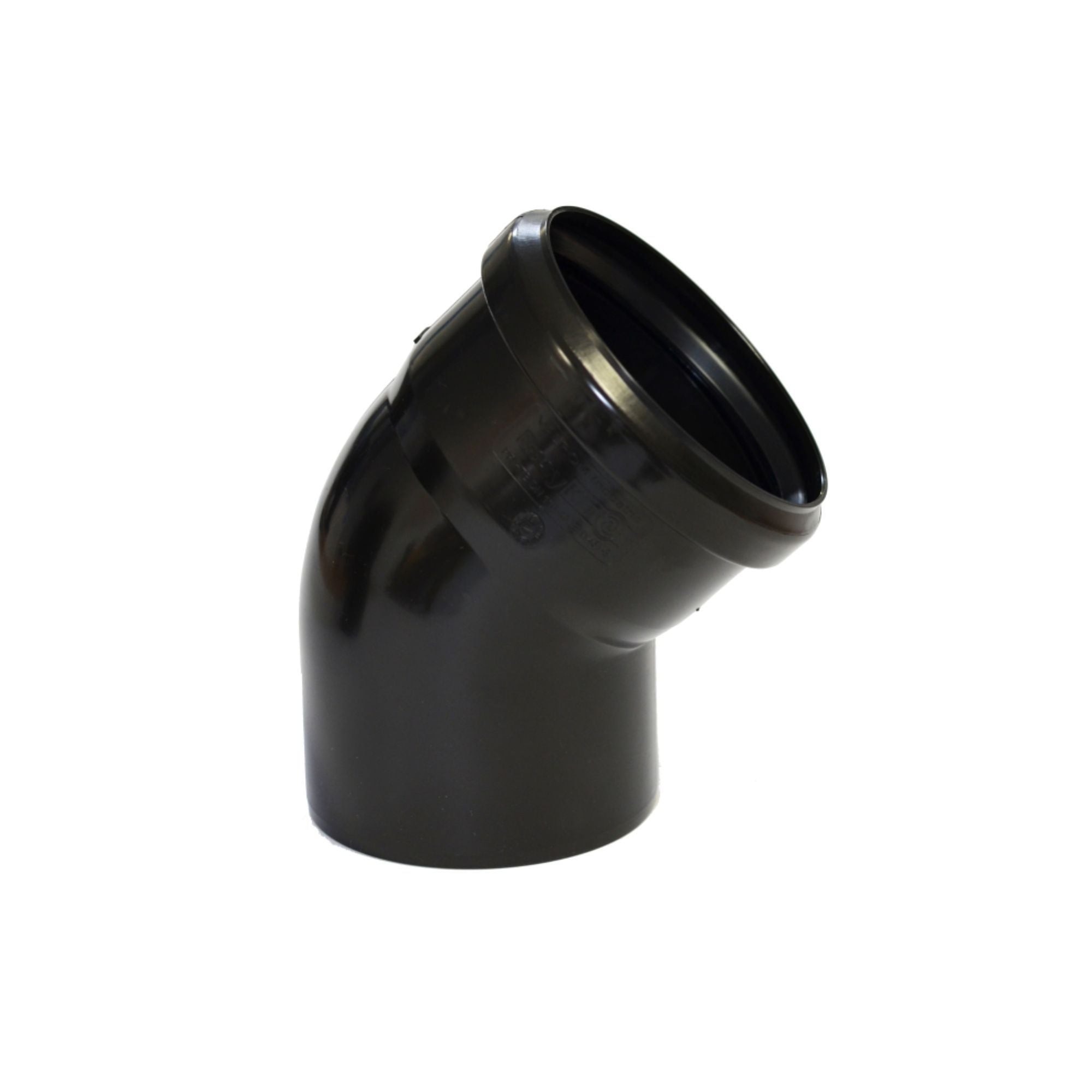 Cot polipropilena, fonoabsorbant, ignifugat, Ø 110 mm, 45° - eMAG.ro