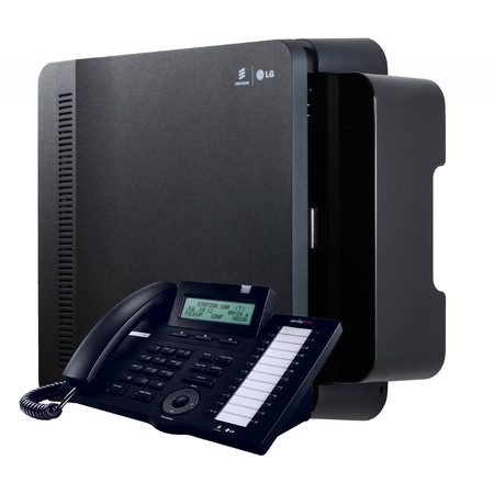 Centrala telefonica digitala Ericsson-LG iPECS eMG80 cu 8 trunchiuri ...