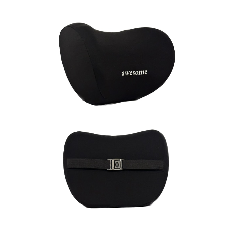 Perna tetiera auto, husa detasabila usor de curatat, spuma cu memorie ...