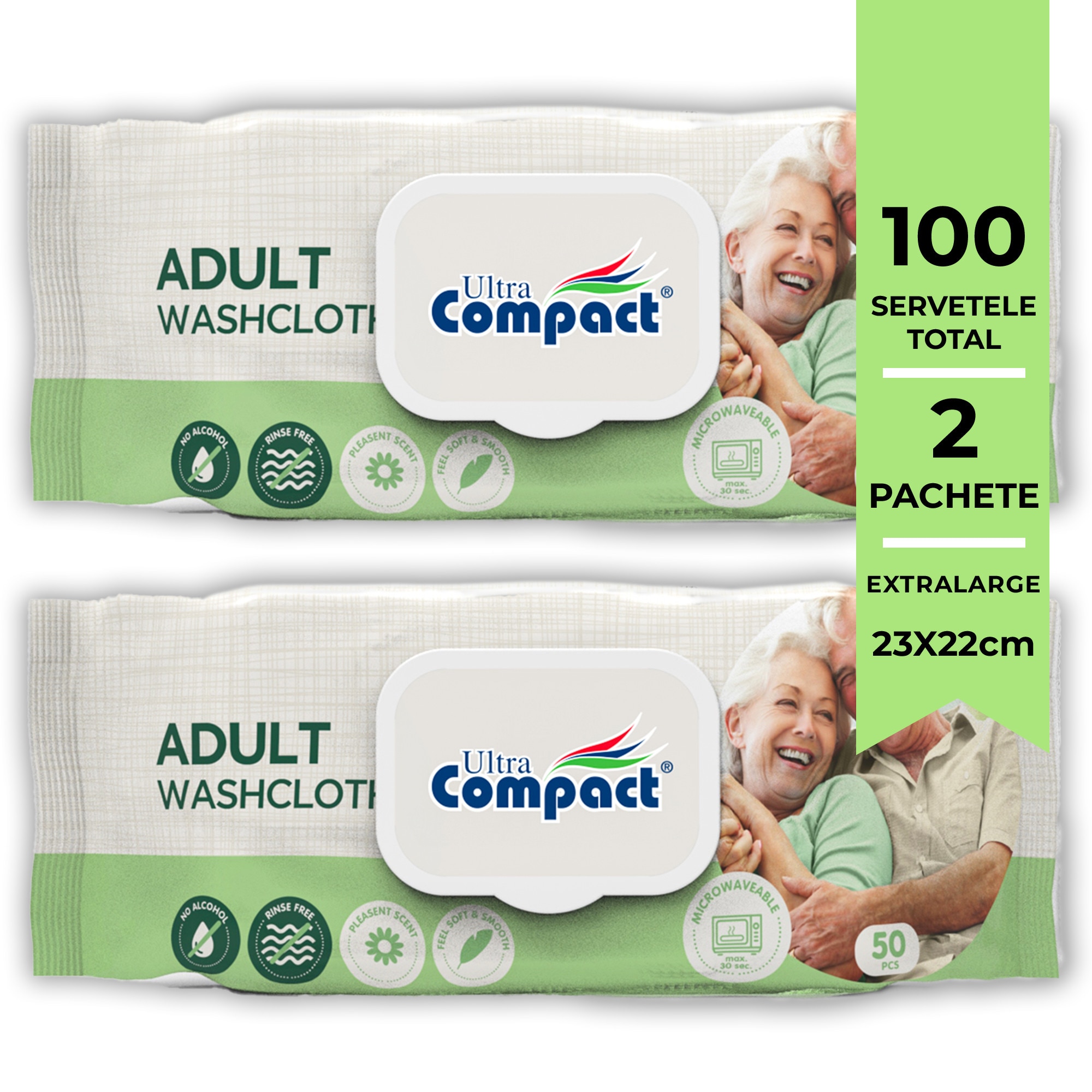 Servetele Umede Igienice pentru Incontinenta, 2 Pachete, ExtraLarge ...