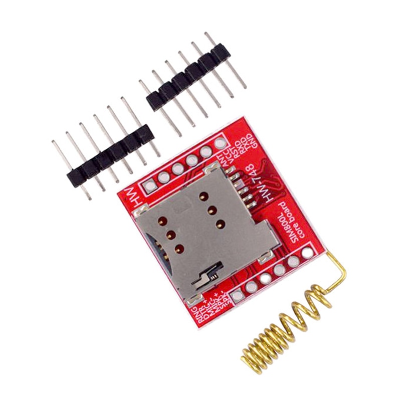 Modul GPRS GSM Quad-Band SIM800L cu antena Helical, 3.4-4.4V - eMAG.ro