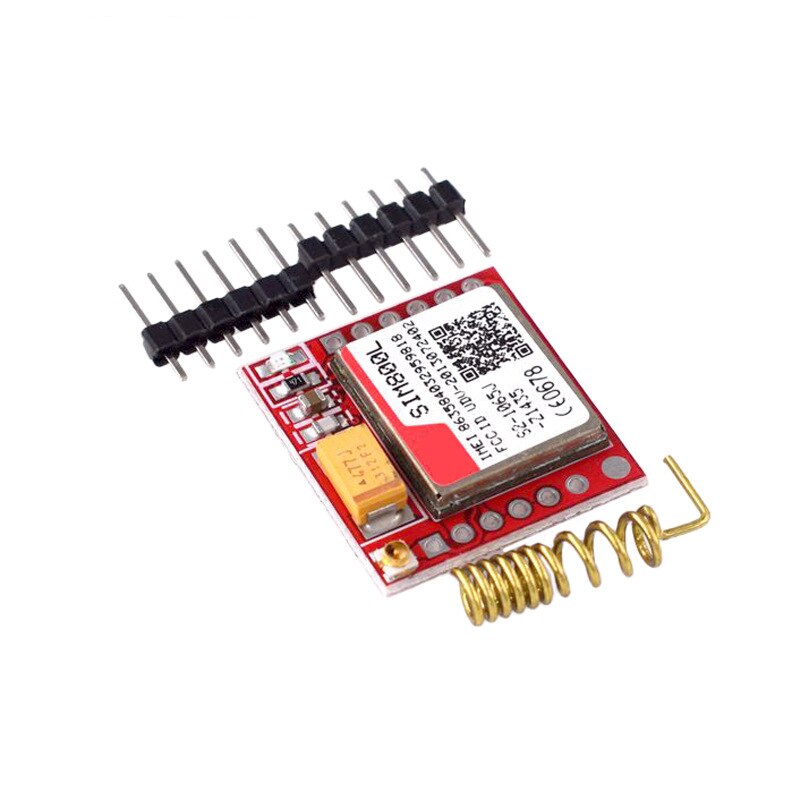 Modul GPRS GSM Quad-Band SIM800L cu antena Helical, 3.4-4.4V - eMAG.ro