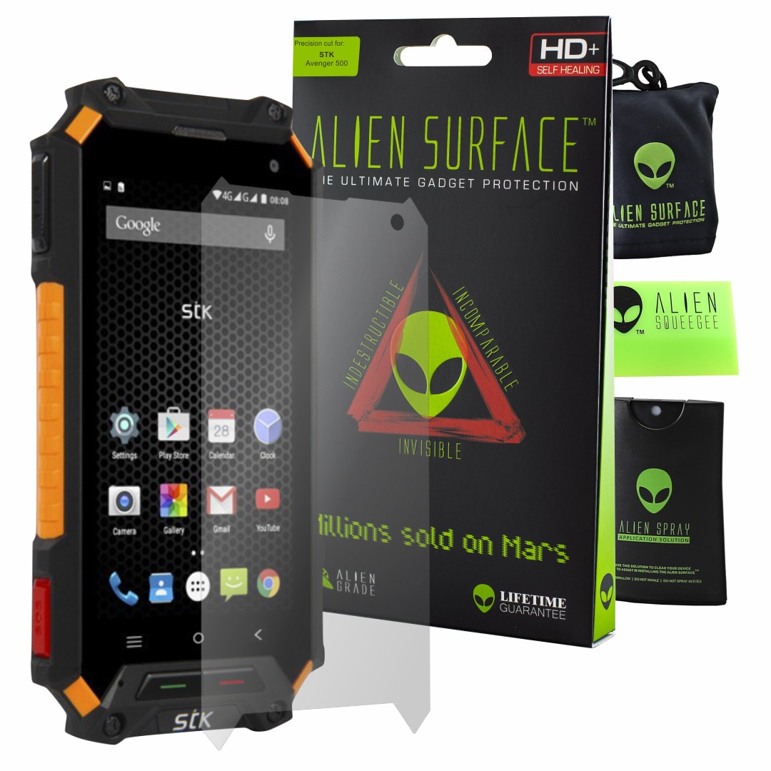 Folie Alien Surface, pentru STK Avenger 500, protectie ecran + Alien ...