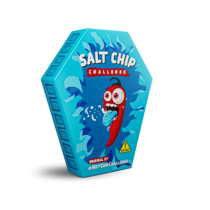 Salt Chip Challenge, Hot Chip, Extra Sarat, 8 g - eMAG.ro