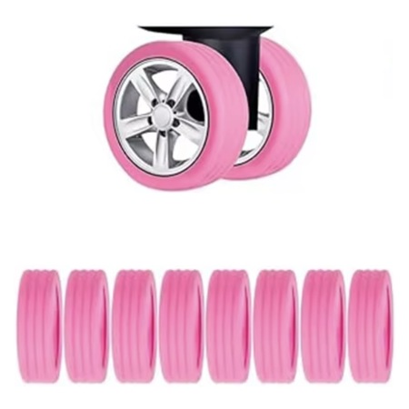 Set 8 buc Huse de protectie din silicon pentru roti, pentru mobilier ...