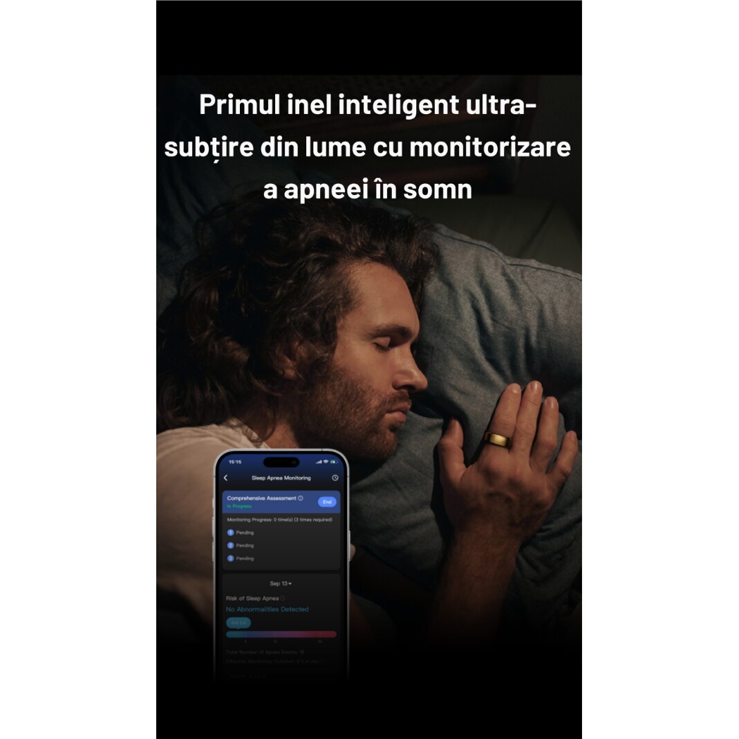 Inel Inteligent RingConn Gen 2 Smart Ring - eMAG.ro