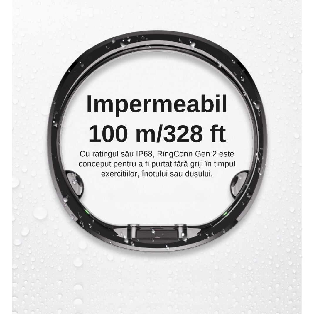 Inel Inteligent RingConn Gen 2 Smart Ring - eMAG.ro