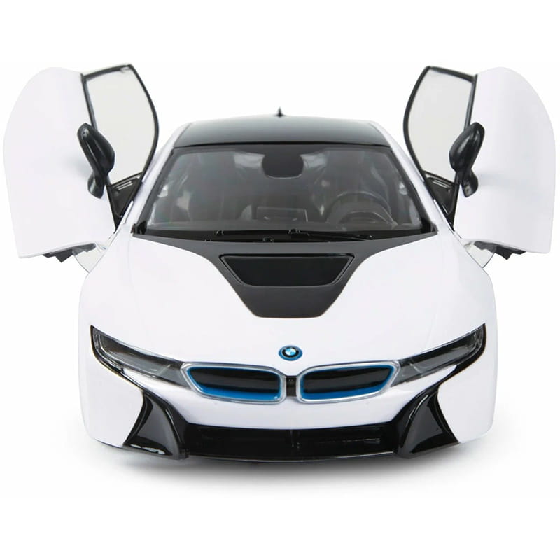 Masina Cu Telecomanda RC, Rastar, BMW I8, 1:14, Alb - eMAG.ro