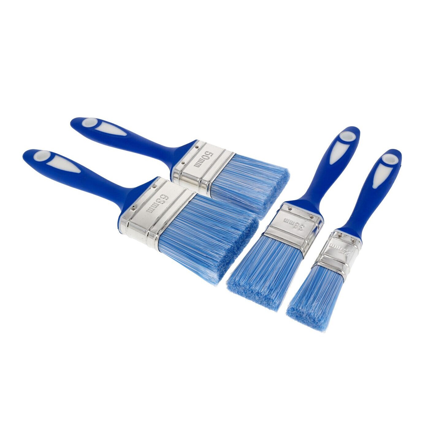 Set pensule Hardy 4 buc, 25x37x50x63mm, sintetic, ergonomic - eMAG.ro