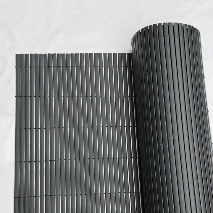 Gard opac, PVC imitatie Bambus, protectie UV, Protectie vizuala, 100 x ...