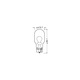 Set 2 becuri auto halogen Osram Original W16W 16W 12V 921-02B - eMAG.ro