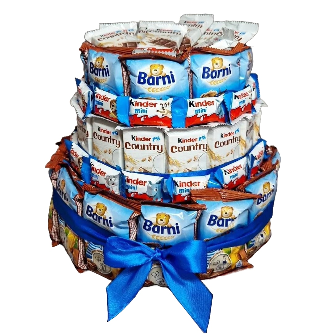 Tort de 24 de copii potrivit pentru scoala sau gradinita, cu 3 ...