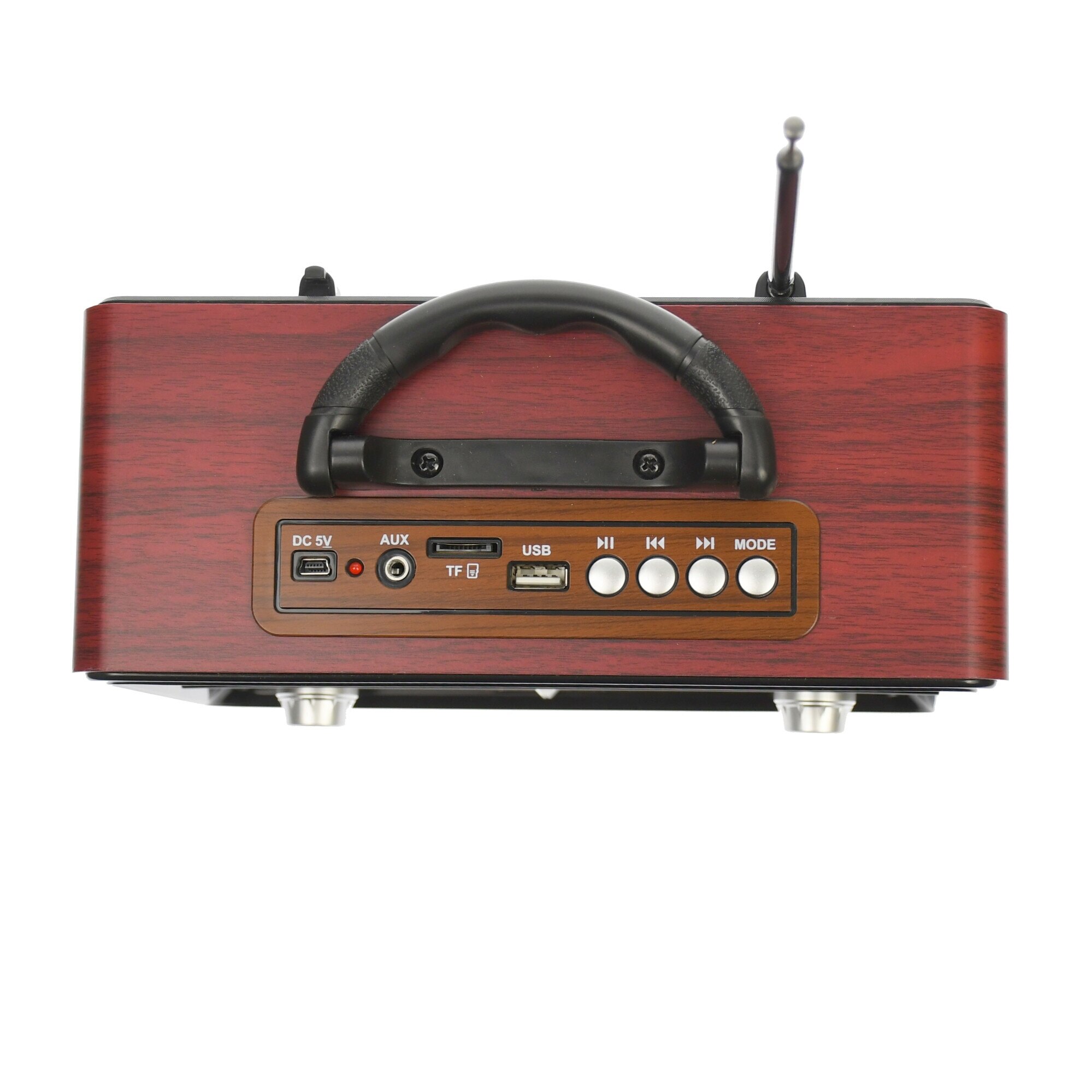 Radio MP3 Portabil cu Bluetooth, Telecomanda, Baterie Reincarcabila ...