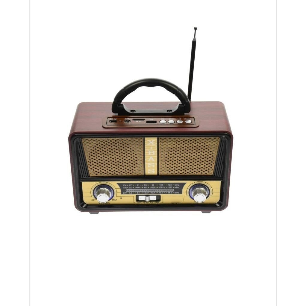 Radio MP3 Portabil cu Bluetooth, Telecomanda, Baterie Reincarcabila ...