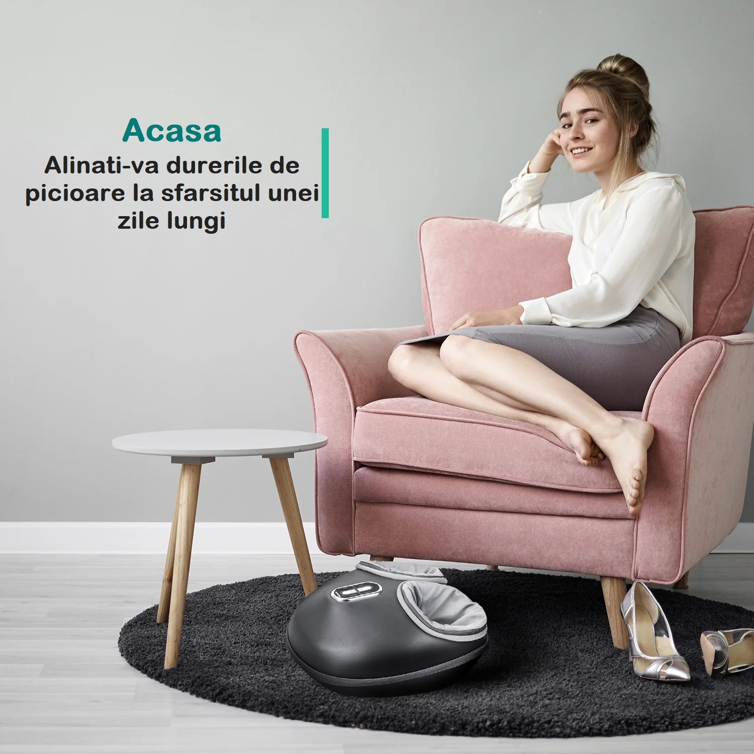 Aparat Profesional pentru Masaj Picioare RELAXO™ Dr.Feet Caldura ...