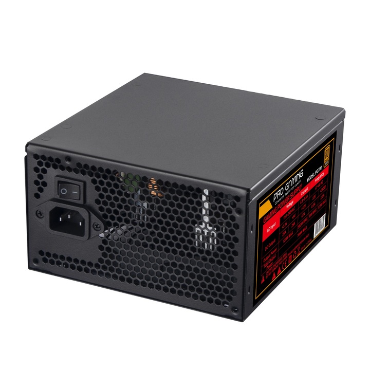 Sursa de alimentare Pro Gaming PG700, 700W, 80 PLUS BRONZE, Fan 14 CM ...