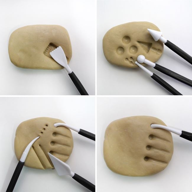 Set instrumente pentru Lut si plastilina, 8 bucati - eMAG.ro